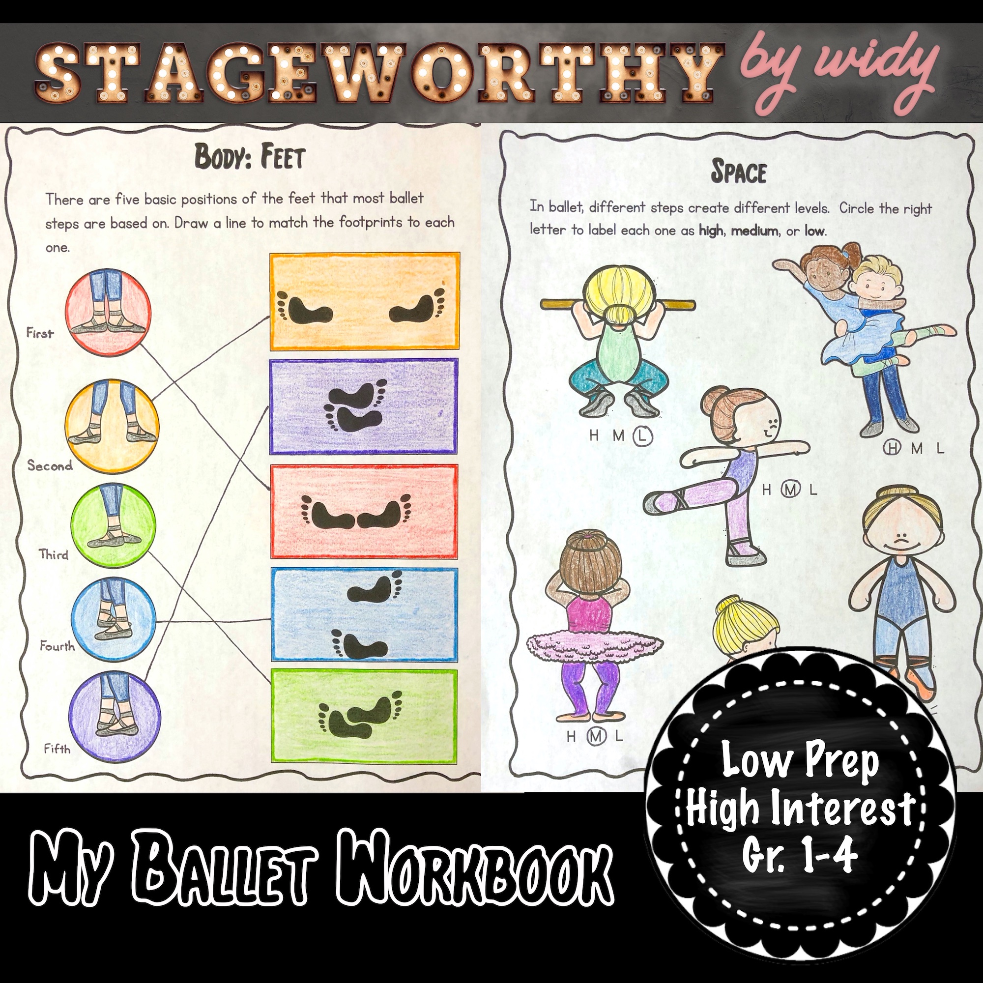 Ballet Worksheets